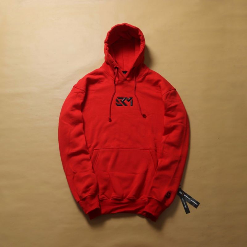 Jual SKM FULL MERAH HOODIE SWEATER ORIGINAL | Shopee Indonesia