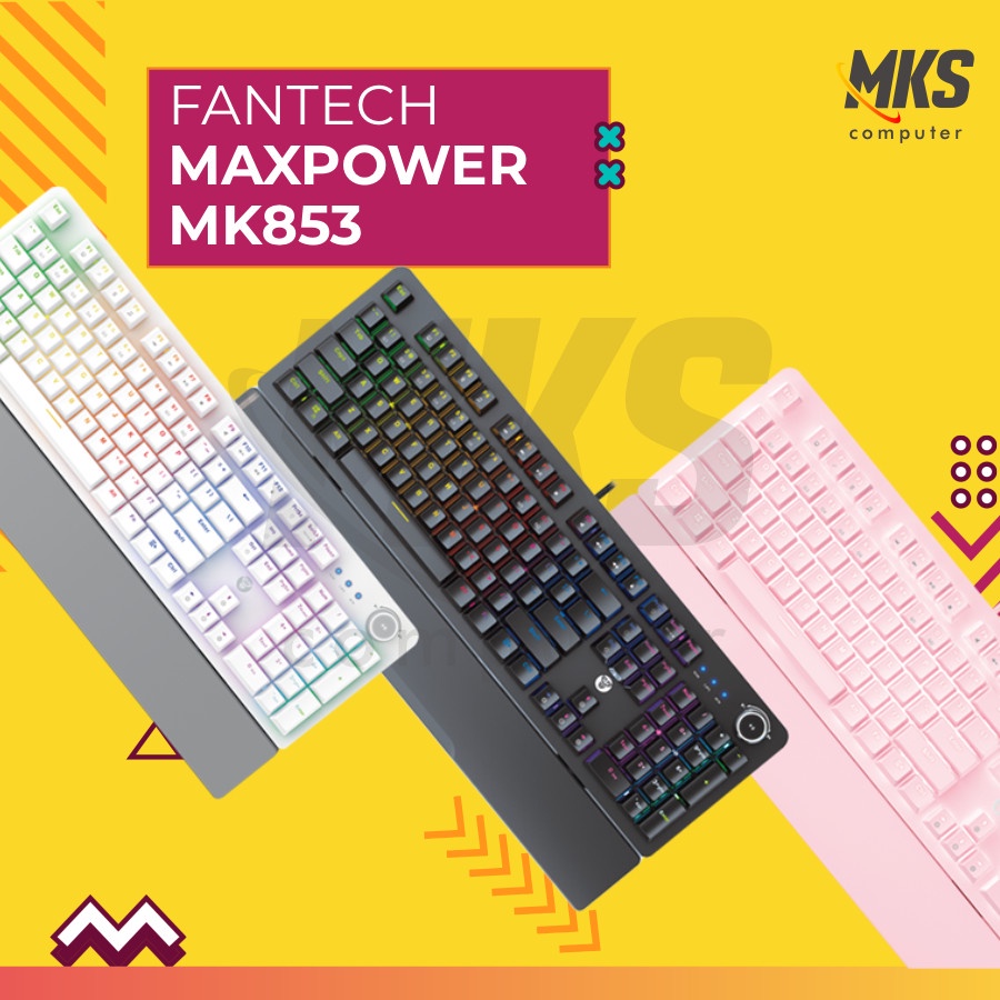Jual FANTECH MAXPOWER MK853 mechanical keyboard | Shopee Indonesia