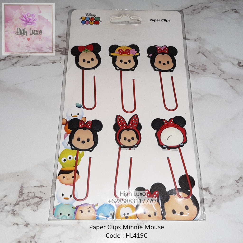 Jual Paper Clips Marvel DISNEY Jepitan Kertas Kartun Anak PAPER CLIP ...