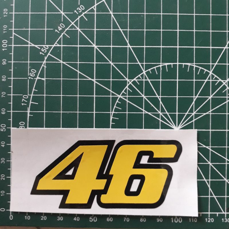 Jual STIKER STICKER 46 ROSSI CUTTING | Shopee Indonesia