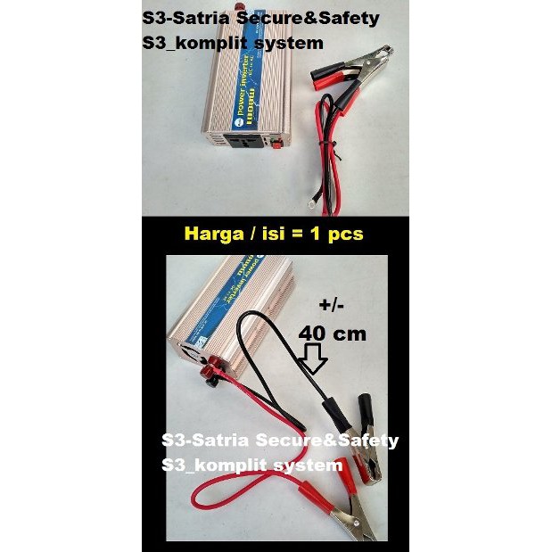 Jual Dijual Power inverter 1000 W dari AKI DC 12v ke AC 220v Inverter ...