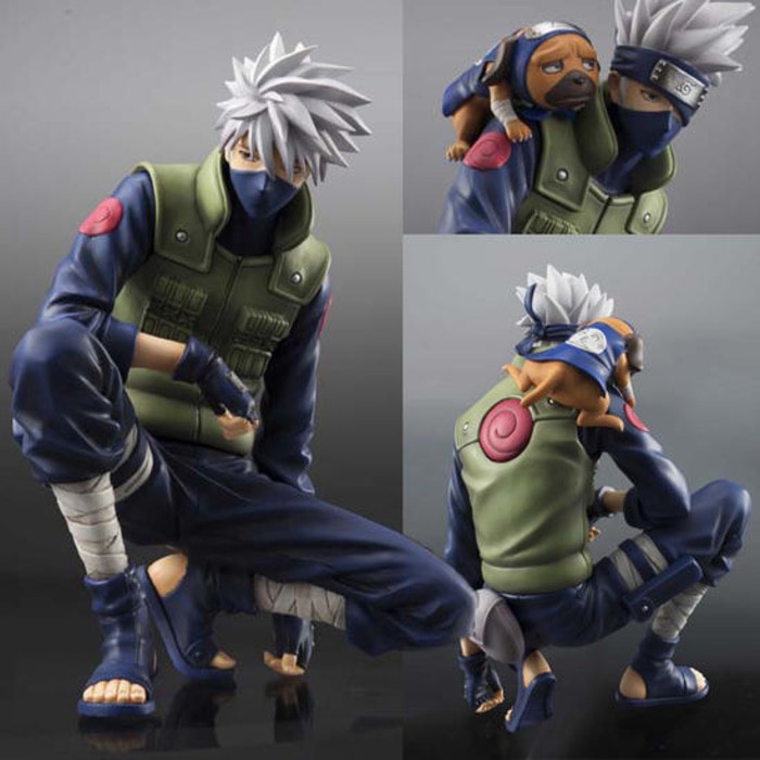 Jual Action Figure Naruto Figuarts Kakashi Hatake With Pakkun | Shopee ...