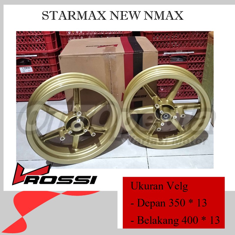 Jual Velg Pelek Racing Tapak Lebar VRossi Venom Starmax NMax New Nmax ...