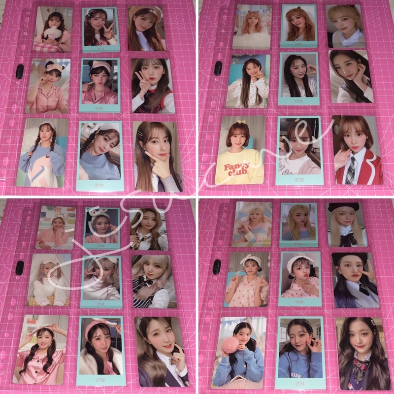 Jual photocard pc ar polaroid izone secret diary set with photo id ...