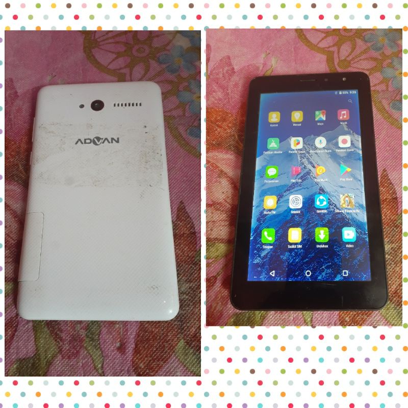 Jual ADVAN TABLET E1C 3G TABLET ADVAN SIAP PAKAI | Shopee Indonesia