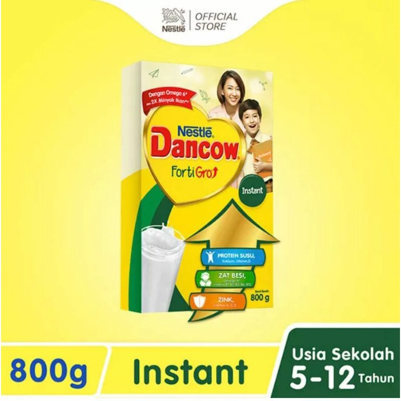 Jual Dancow instant putih 780gr|dancow fortigrow |dancow putih instant ...