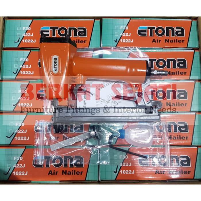 Jual Mesin Staples Tembak Angin Kompresor Air Nailer Gun 1022j 1022 j ...