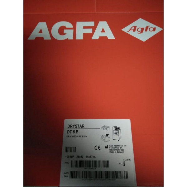 Jual Film Xray Digital Agfa DT5B 14x17 | Shopee Indonesia
