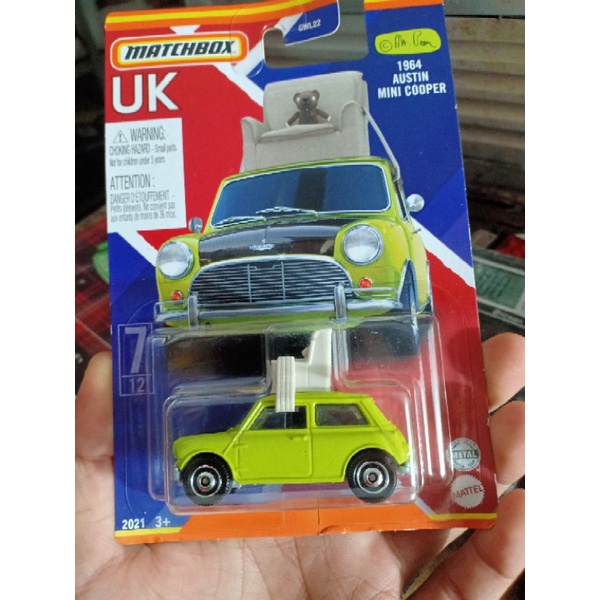 Jual Matchbox mini cooper mr bean | Shopee Indonesia