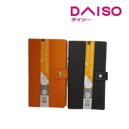 Jual Daiso Slim Personal Organizer -With Snap - 60 Pages- | Shopee ...