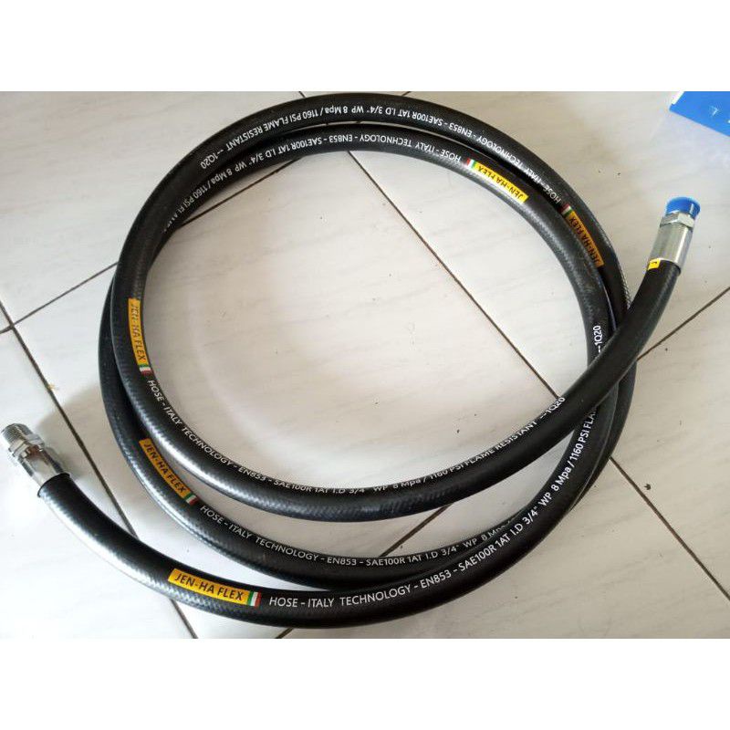 Jual Selang Hitam Pom Mini Panjang 6 Meter Type R1 Kawat Baja Hose ...
