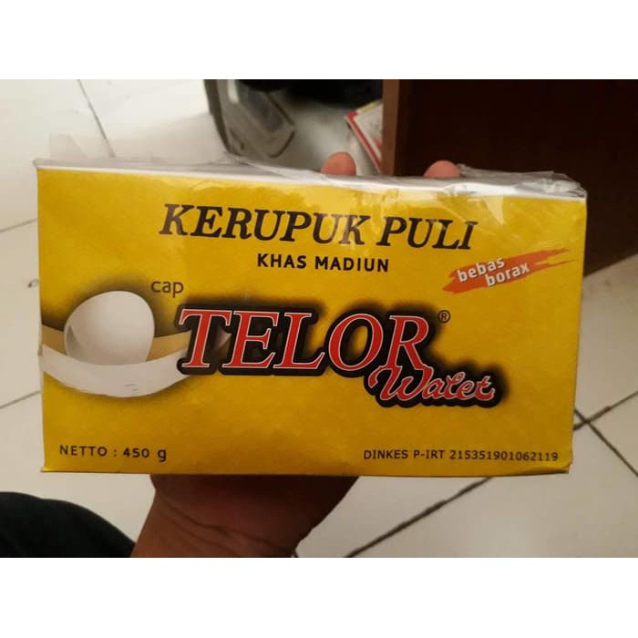 Jual Kerupuk Puli / Lempeng Cap Telor Walet Khas Madiun | Shopee Indonesia