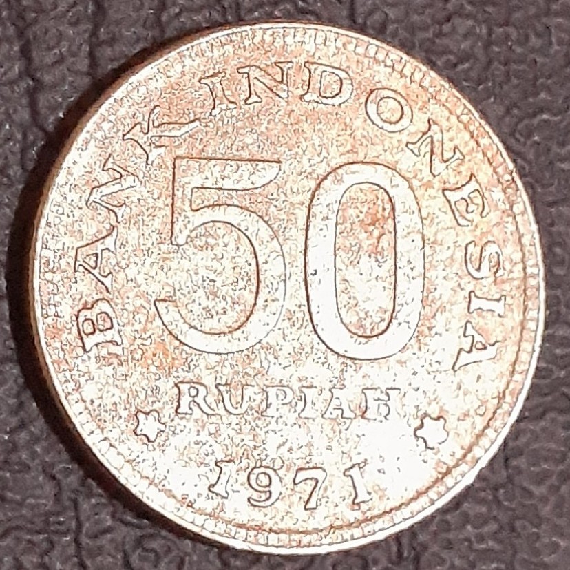 Jual Uang koin kuno 50 rupiah Cenderawasih emisi tahun 1971 | Shopee ...