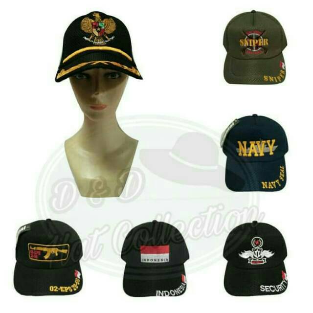 Jual Topi Militer Army Double Mess | Shopee Indonesia