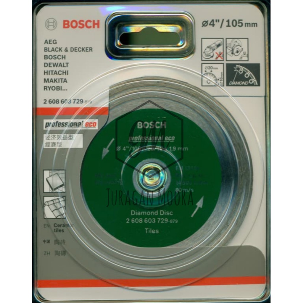 Jual Bosch Diamond Mata Gerinda (2608603729) | Shopee Indonesia
