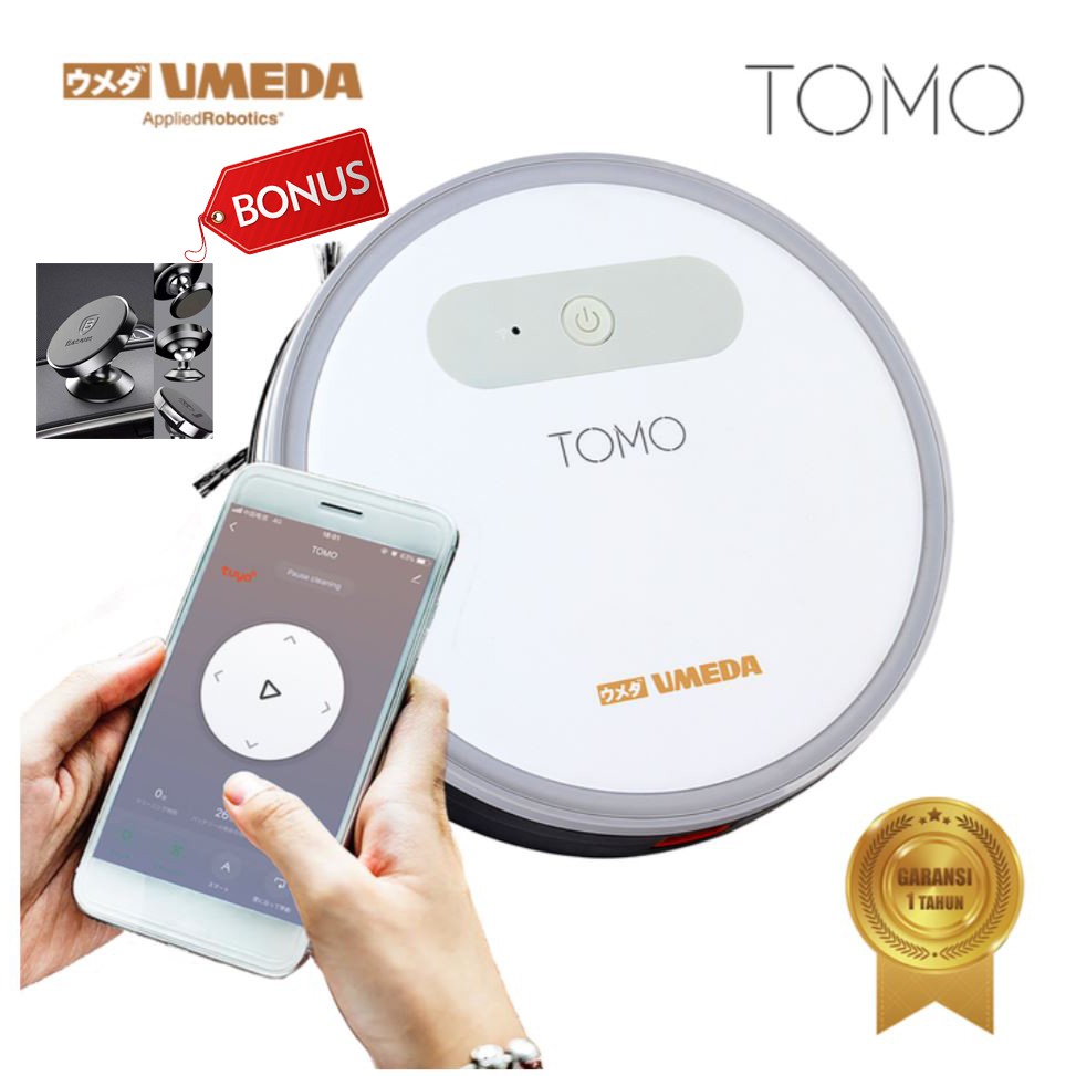 Jual UMEDA TOMO ROBOT VACUUM CLEANER PENYEDOT DEBU DAN PEL ROBOT ...