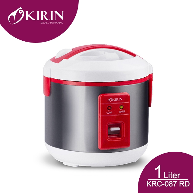 Jual KIRIN RICE COOKER 1.0 LITER KRC-087 Non-Stick | Shopee Indonesia