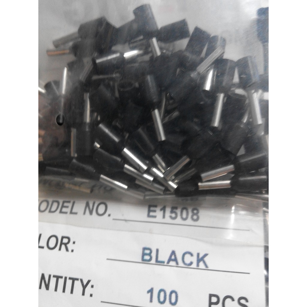 Jual Skun Ferrules 1.5mm awg 16 / insulated cord End Terminal E1508 ...