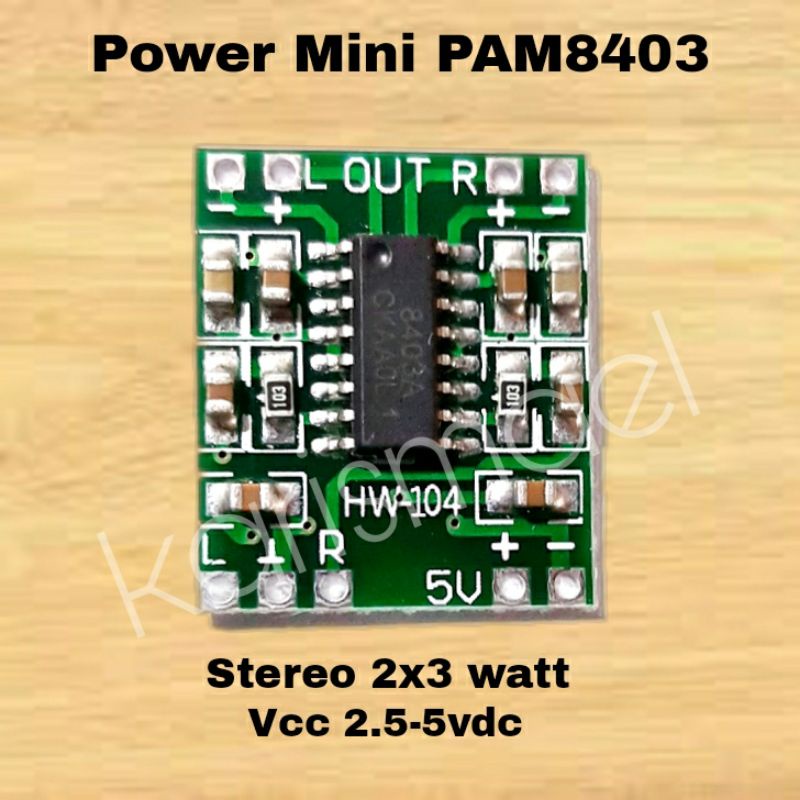 Jual Kit Power Mini PAM8403 5v | Shopee Indonesia