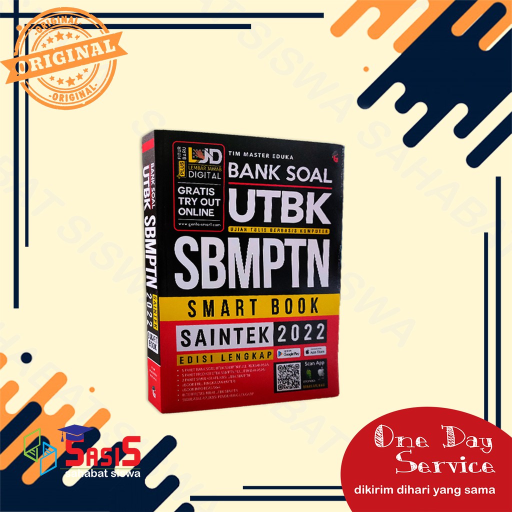 Jual BUKU SBMPTN SAINTEK 2022 : BANK SOAL UTBK SBMPTN SAINTEK 2022 - BUKU SBMPTN SAINTEK- UTBK ...