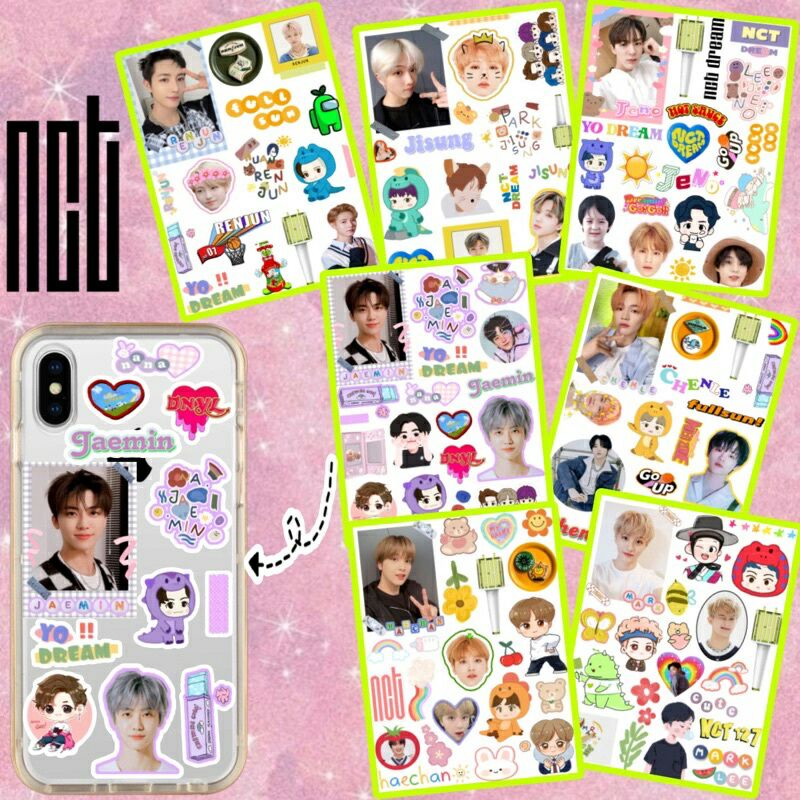 Jual Stiker NCT DREAM AESTHETIC CUTE DECO ( Sudah Cutting) Anti Air ...
