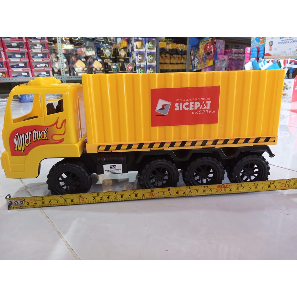 Jual MAINAN MOBIL TRUK BOX. MOBIL KONTENER DELIVERI BESAR TTP 888A ...