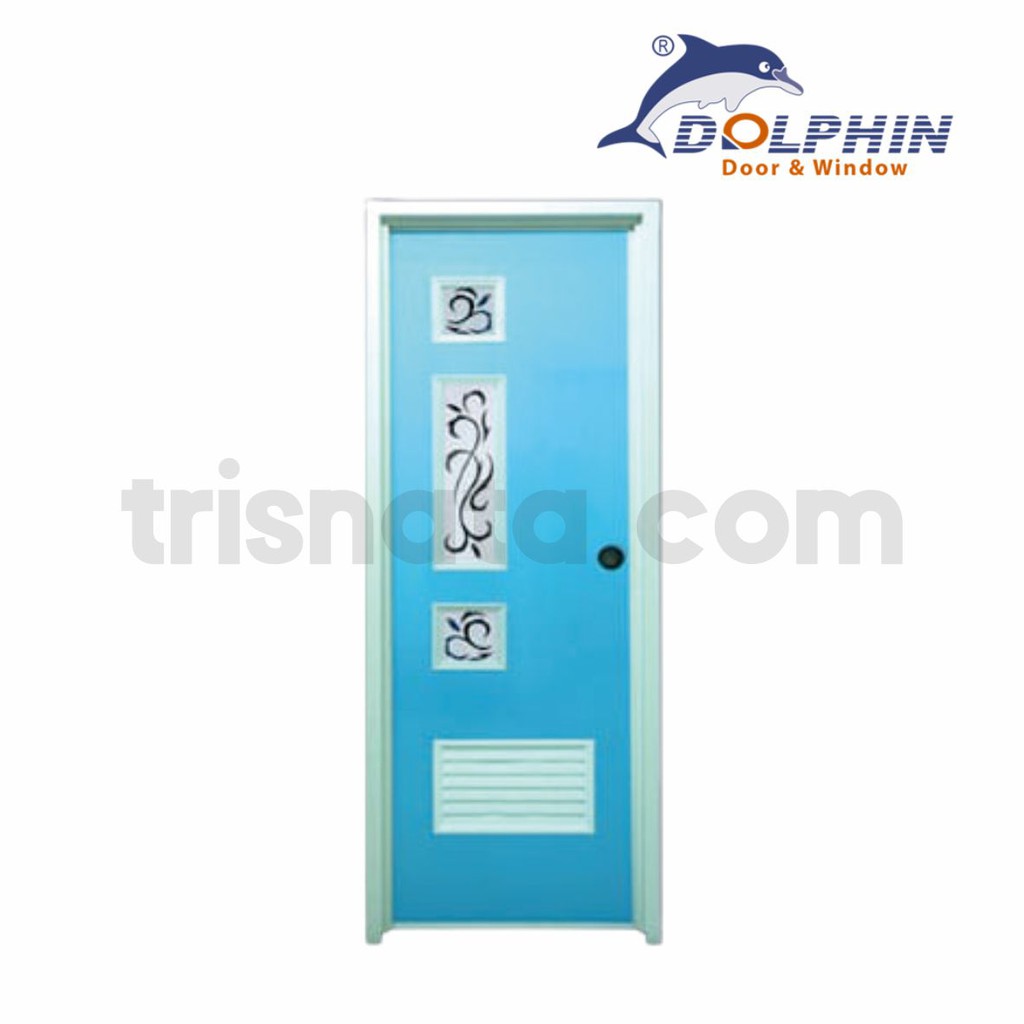 Jual Pintu PVC Dolphin P-804 BIRU - Pintu Kamar Mandi | Shopee Indonesia