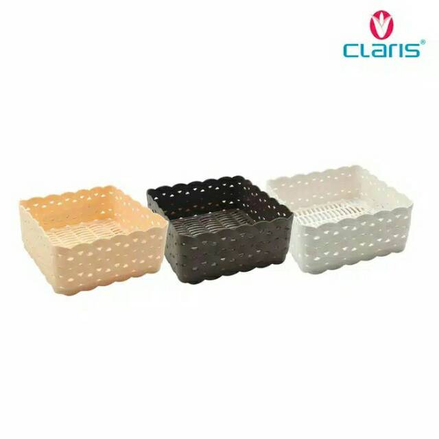Jual Keranjang Mini Anyaman Rotan Plastik Claris 0560 | Shopee Indonesia