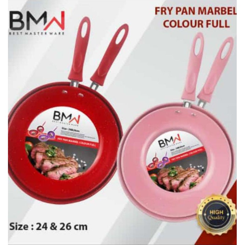 Jual TEFLON FRYPAN MARBEL BMW | Shopee Indonesia
