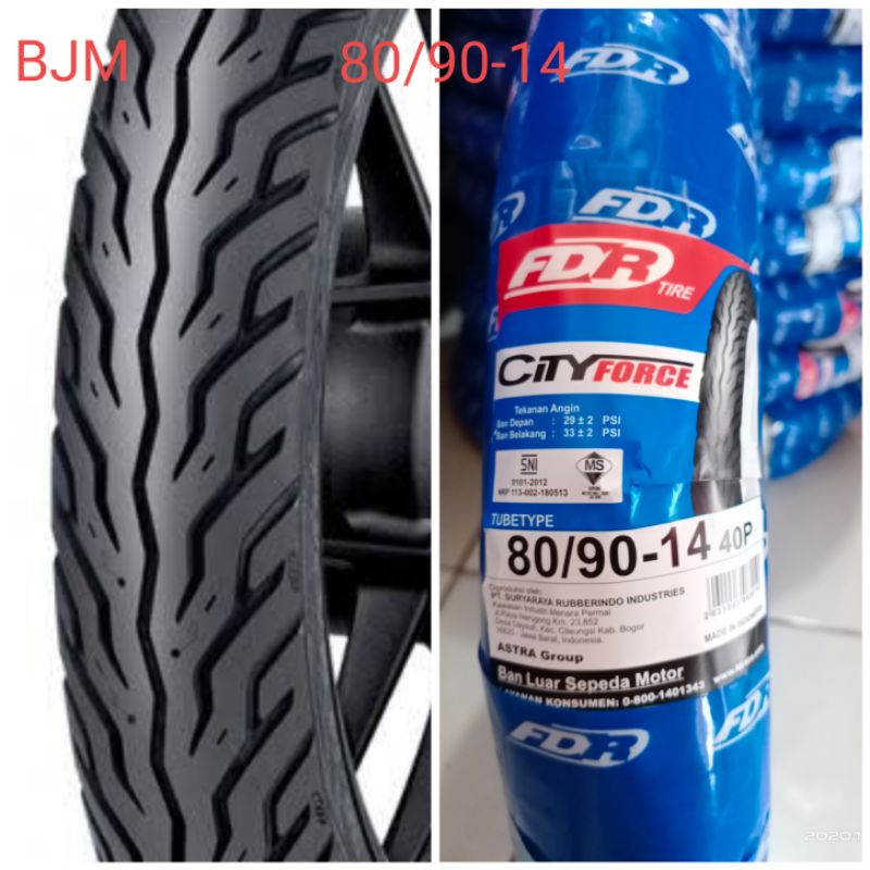 Jual ban luar yamaha belakang 80/90-14 mio, mio soul, mio j, mio GT FDR ...