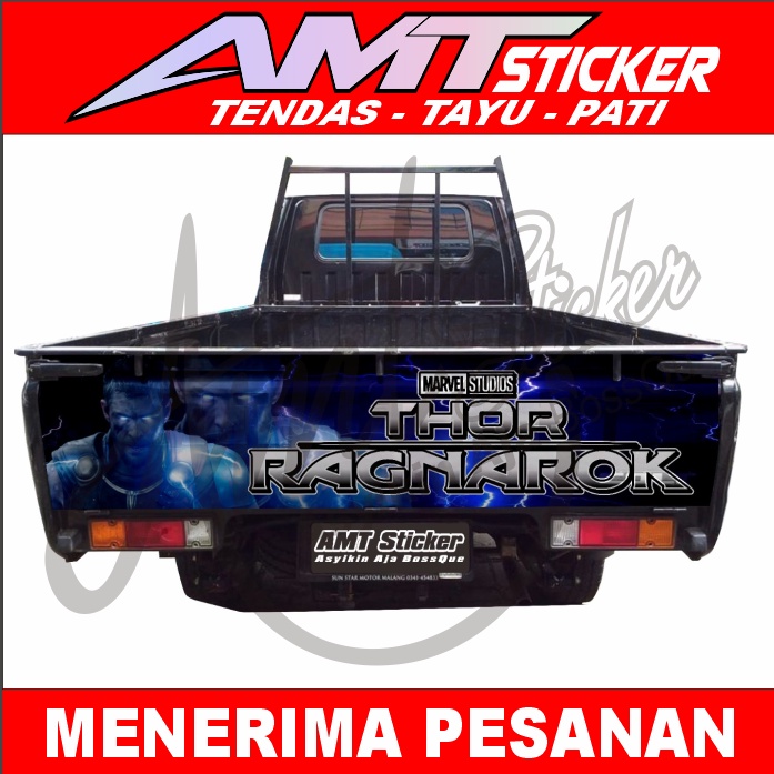 Jual [COD] Stiker Decal Bak Belakang Mobil L300 Pick Up, Cherry, Grand ...
