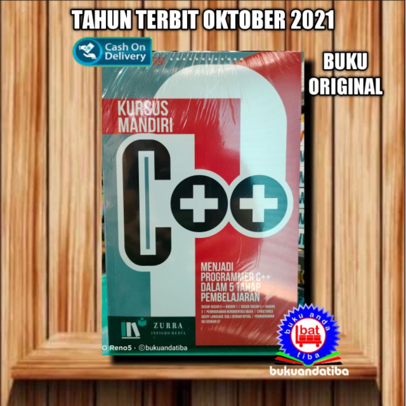 Jual Buku Kursus Mandiri C++ Menjadi Programmer C++ Dalam 5 Tahap ...