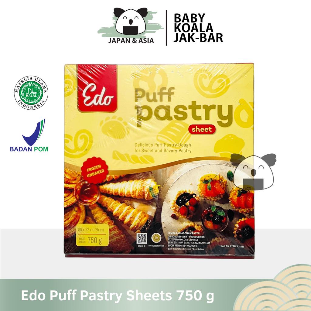 Jual PUFF PASTRY Croffle Sheet EDO & BONCHEF 750 g Halal | Kulit Zuppa ...