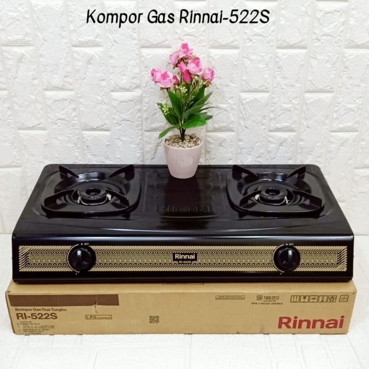 Jual KOMPOR GAS RINNAI 2 TUNGKU RI 302S/RI-522E/RI-522C/RI-522S/RI-602E ...
