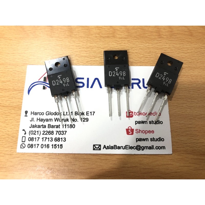 Jual TRANSISTOR D 2498 D2498 ORIGINAL | Shopee Indonesia