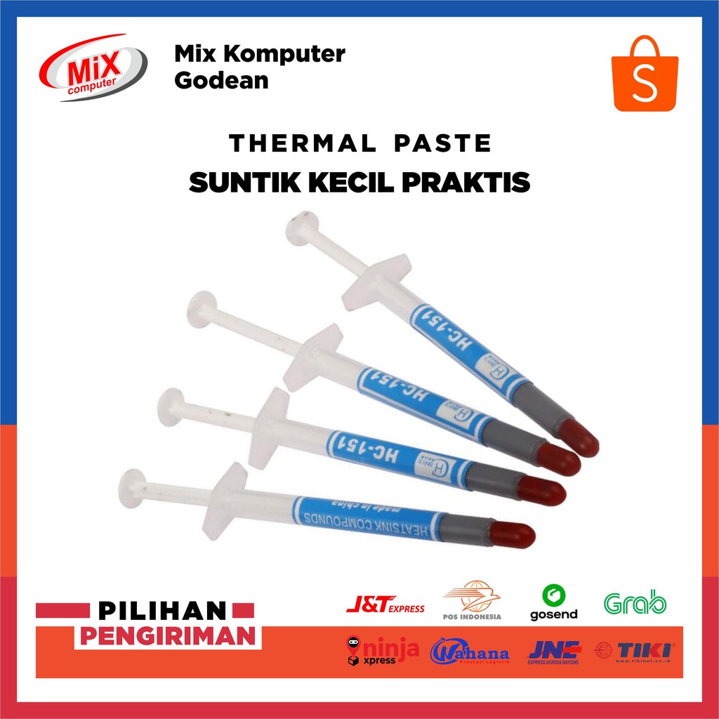 Jual Pasta Processor Suntik Kecil - Thermal Paste Komputer | Shopee ...