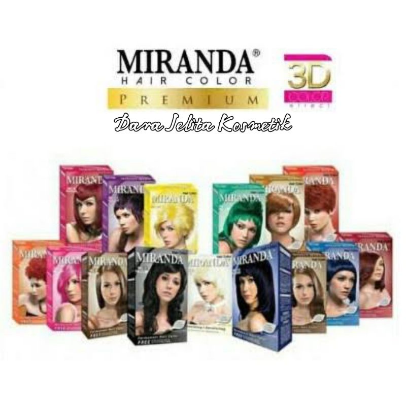 Jual DARA Miranda Permanen Hair Color 30ML | Pewarna Semir Cat Rambut ...