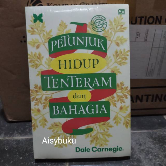 Jual ORI segel Petunjuk hidup tentram dan bahagia Dale Carnegie ...