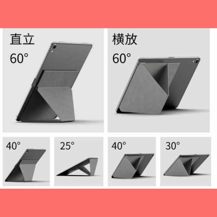 Jual X Tablet Stand Tablet thinnest adjustable lightweight invisible ...