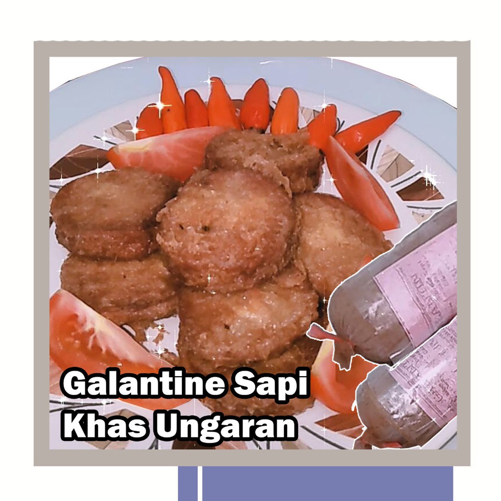 Jual TERMURAH_ Galantin Sapi/Ayam Asli Semarang Enak & Murah | Shopee ...