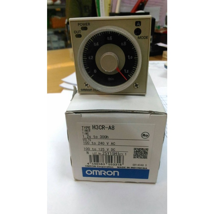 Jual TIMER OMRON H3CR -A8 220 V | Shopee Indonesia