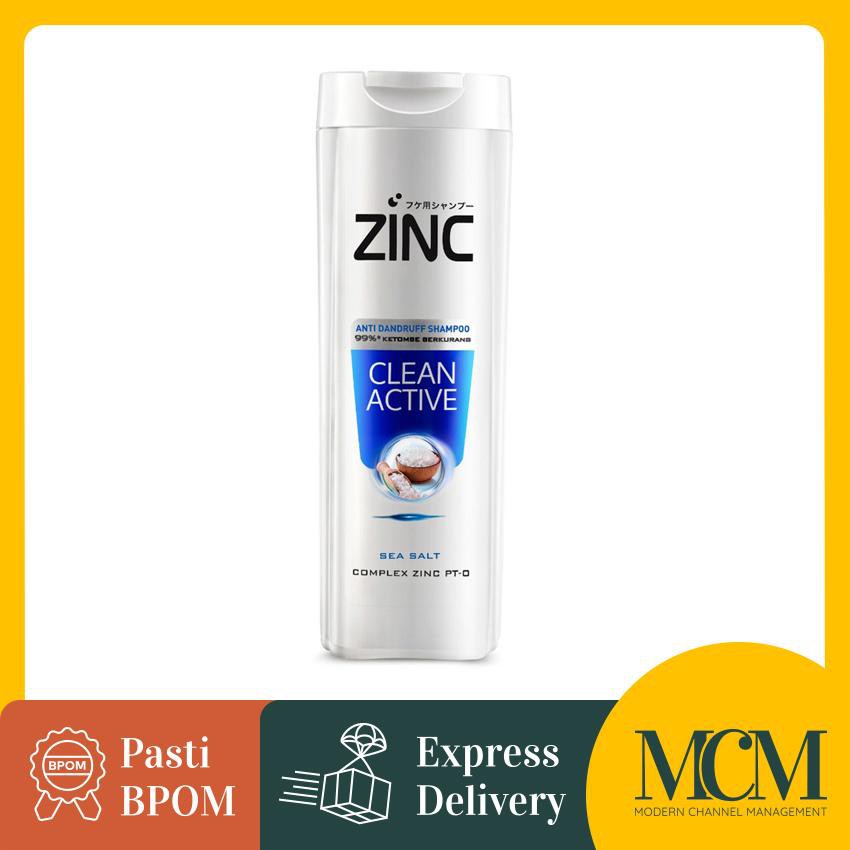 Jual Sampo Zinc Clean & Active Cool Shampoo - 170 mL | Shopee Indonesia