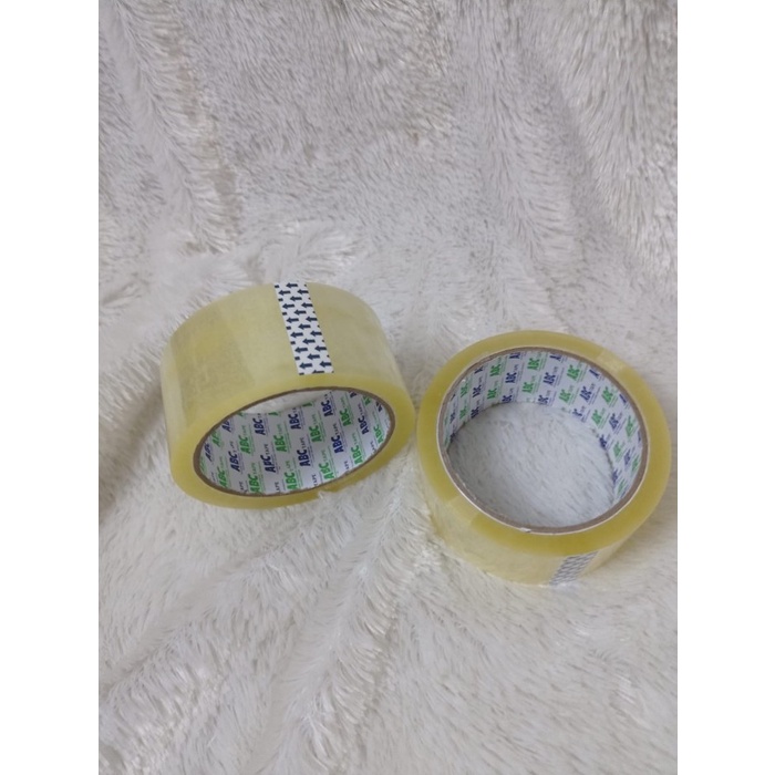 Jual Lakban ABC Bening 45mm x 60 Yard murah | Shopee Indonesia