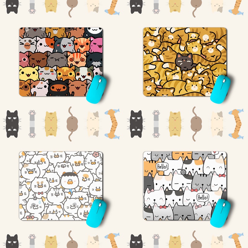Jual Mouse Pad Motif Kucing Lucu 13 | Shopee Indonesia