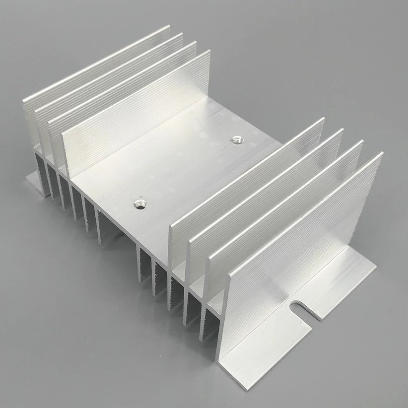 Jual Heatsink Base Aluminium untuk Pendingin SSR Fotek 50A sampai 100A ...