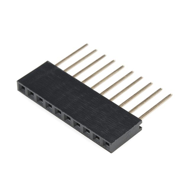 Jual Pin Header Female - Stackable 1x10 Arduino Shield - 10 Pin 2.54mm | Shopee Indonesia