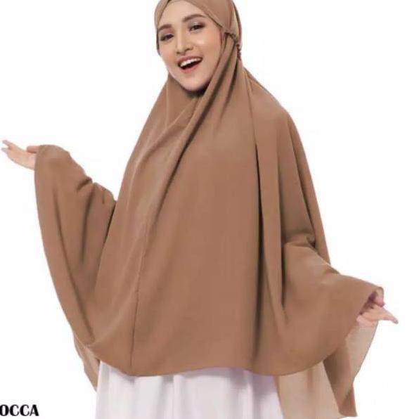 Jual 『fast』 BERGO MARYAM MOSCREP NON PET JUMBO/JILBAB INSTAN/KERUDUNG BERGO KHIMAR | Shopee ...
