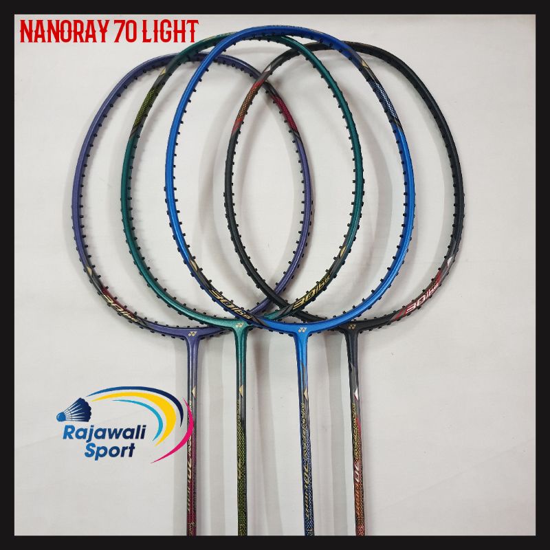 Jual Raket Badminton Bulutangkis Yonex Nanoray 70 Light Rudy Hartono Original 100% | Shopee ...