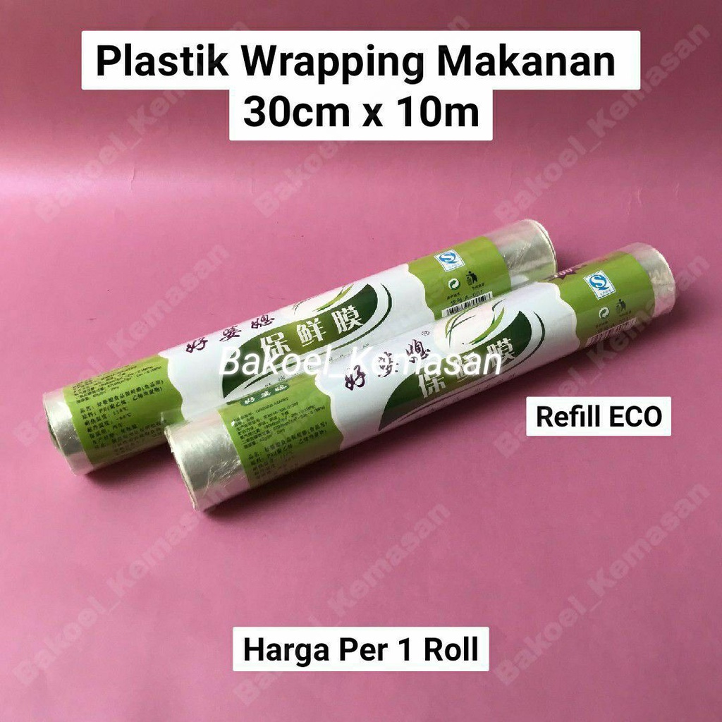 Jual Cling Wrap / Wrapping Makanan / Wrapping Buah / Plastik Wrap ...