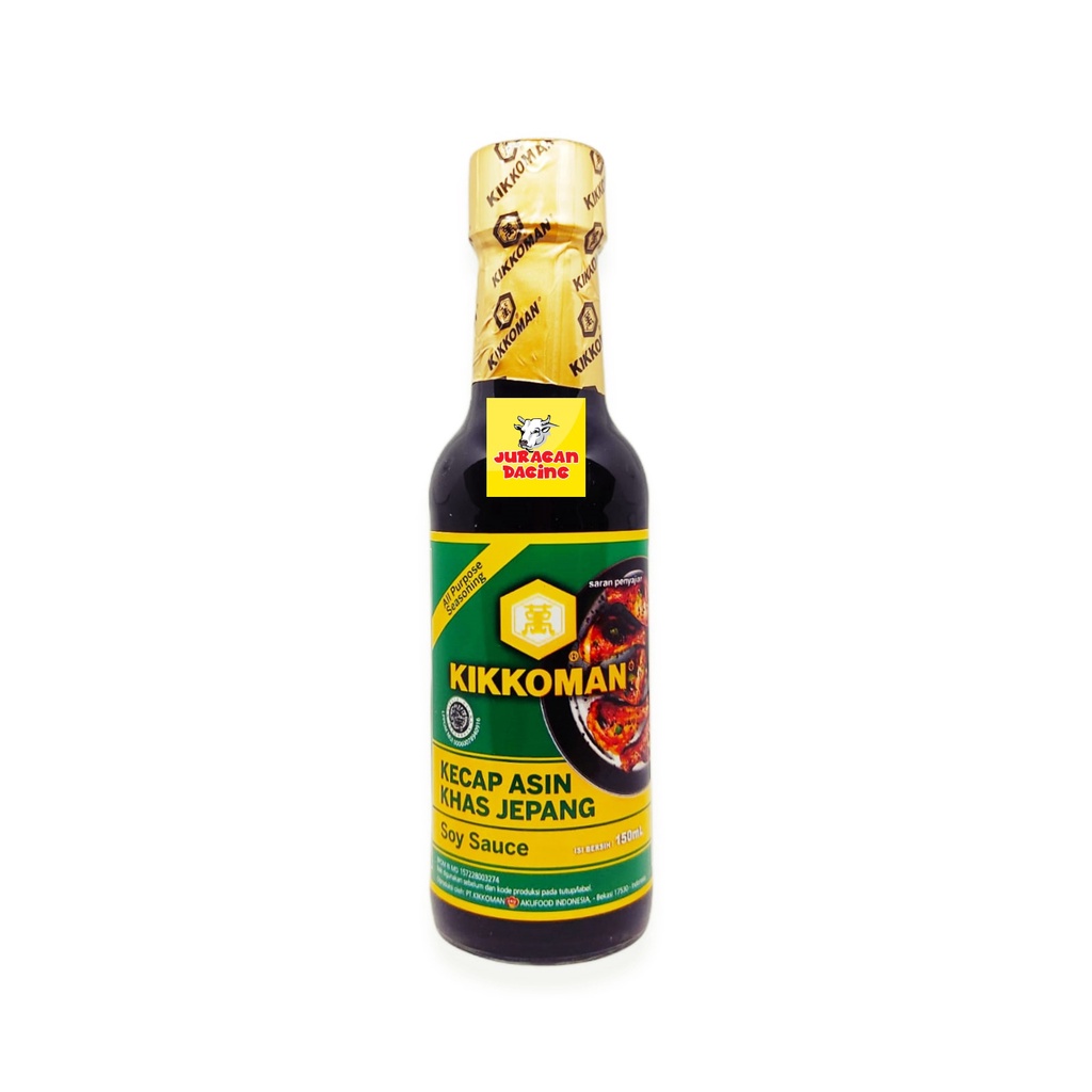 Jual Kikkoman All Purpose Shoyu - Kecap Asin Jepang Halal 150 ml ...